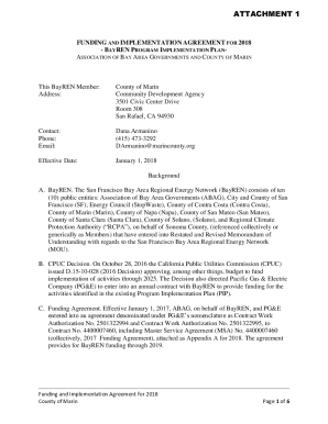 Fillable Online funding and implementation agreement Fax Email Print - pdfFiller