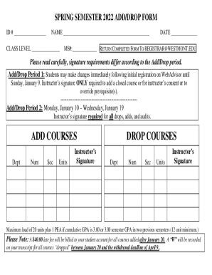 Fillable Online WITHDRAWAL FORM - Full-Time Programs Fax Email Print ...