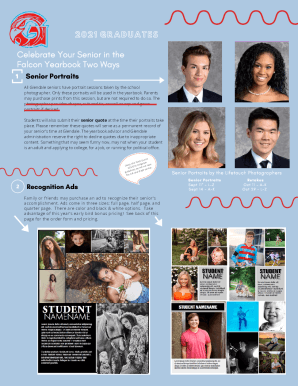 Fillable Online Do We Need Senior Photos If We Had Yearbook ... Fax ...