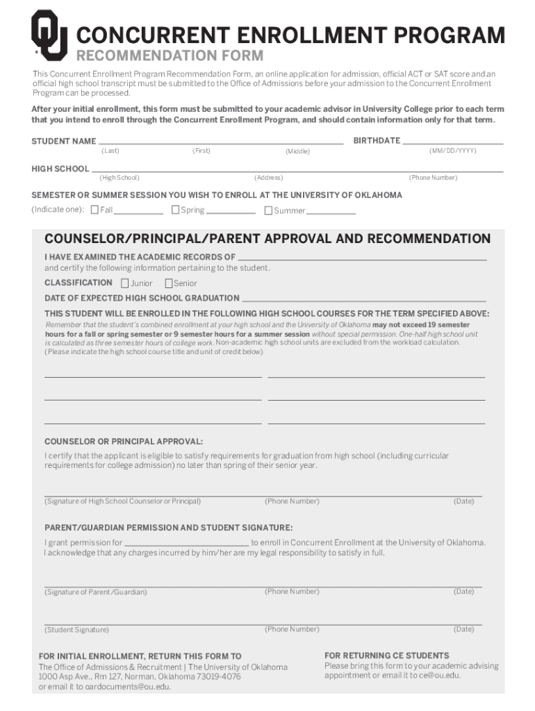 Fillable Online Updated CE Form Fax Email Print - pdfFiller