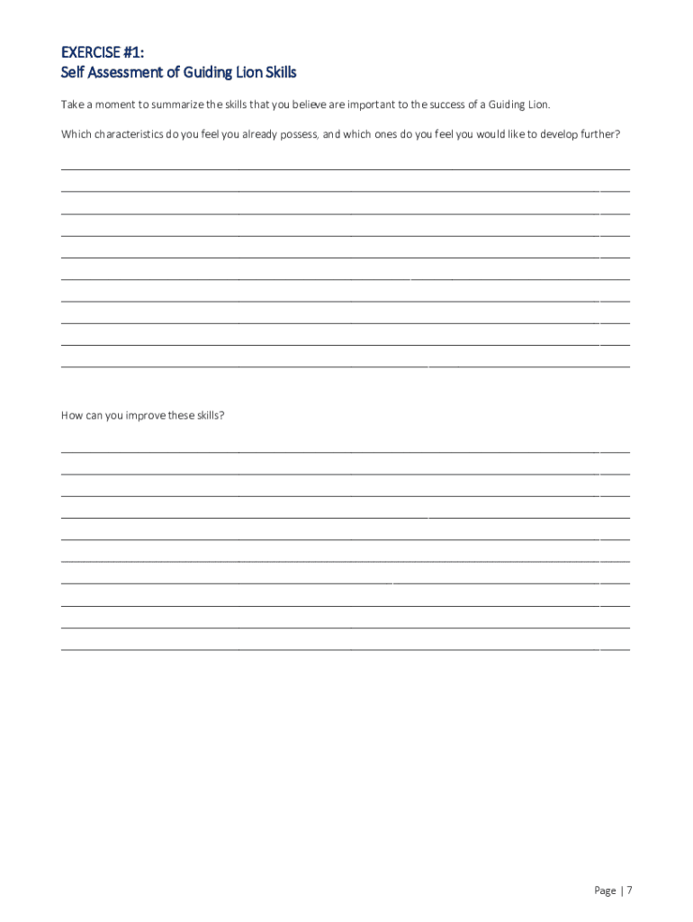 Fillable Online certified guiding lion course - host and instructor ...