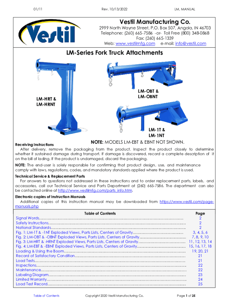 Fillable Online LM, MANUAL Fax Email Print - pdfFiller