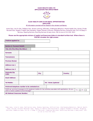 Fillable Online Application-form-ILS24-HEALTH-CARE-LTD.pdf Fax Email ...