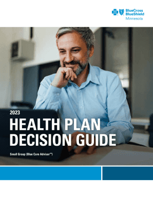 Fillable Online The Coupe Health plan offered to BCBSMN Associates is ...