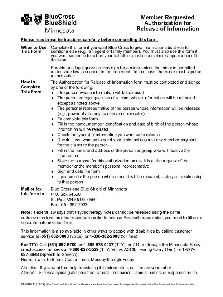 Fillable Online Authorization of Release for Protected Health Info Fax ...