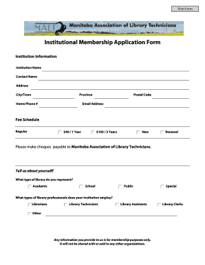 Fillable Online malt mb $40 1 Year - malt mb Fax Email Print - pdfFiller