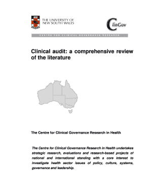 Fillable Online Clinical audit: a comprehensive review Fax Email Print ...