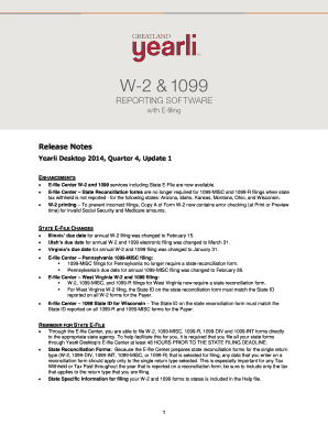 Fillable Online E-file Center W-2 and 1099 services including State E ...