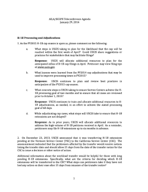 Fillable Online AILA/SCOPS Teleconference Agenda Fax Email Print ...