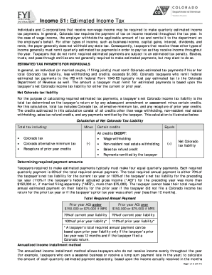 Fillable Online Income 51: Estimated Income Tax Fax Email Print - pdfFiller