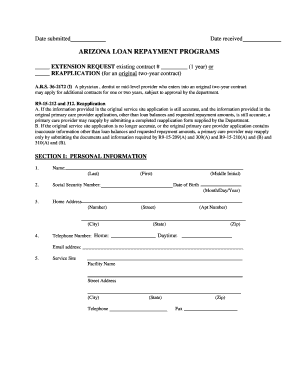 Fillable Online azdhs Date submitted - Arizona Department of Health ...