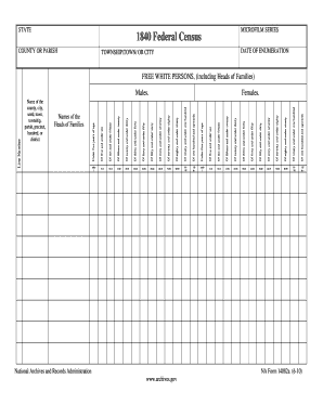 Fillable Online archives National Archives genealogy forms and charts ...