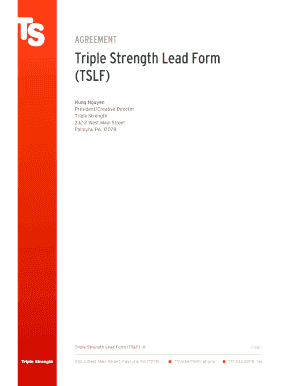 Fillable Online Lead Referral Agreement Fax Email Print - pdfFiller