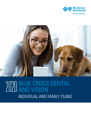 Fillable Online and vision - individual and family plans Fax Email ...