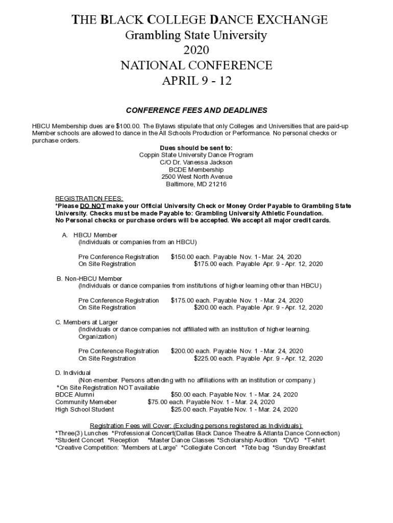 Fillable Online Tag Archives: grambling state university Fax Email Print - pdfFiller