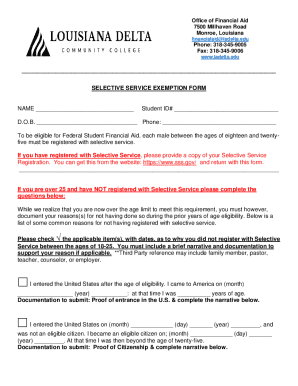 Fillable Online We will be using a Financial Aid Document Portal for ...