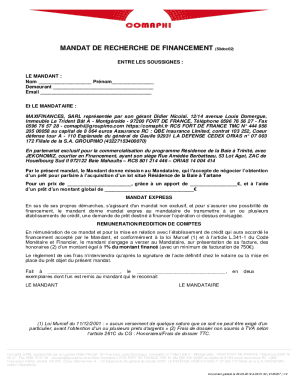 Remplissable En Ligne Mandat de vente exclusif(d?cret n? 72-678 du 20 juillet ... Fax Email ...