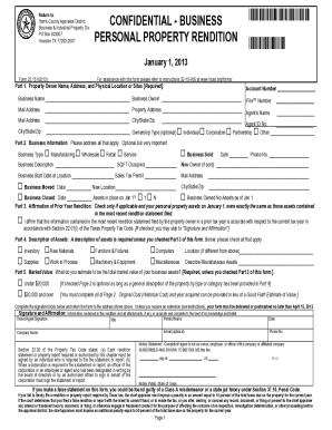 Fillable Online Harris County Tax Forms Fax Email Print - pdfFiller