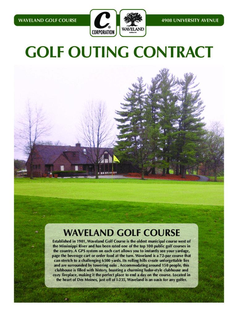 Fillable Online Iowa Files: Fore! The History of Waveland Golf Course ...