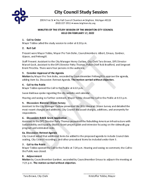 Fillable Online Consider Approval of Consent Agenda Items Fax Email ...