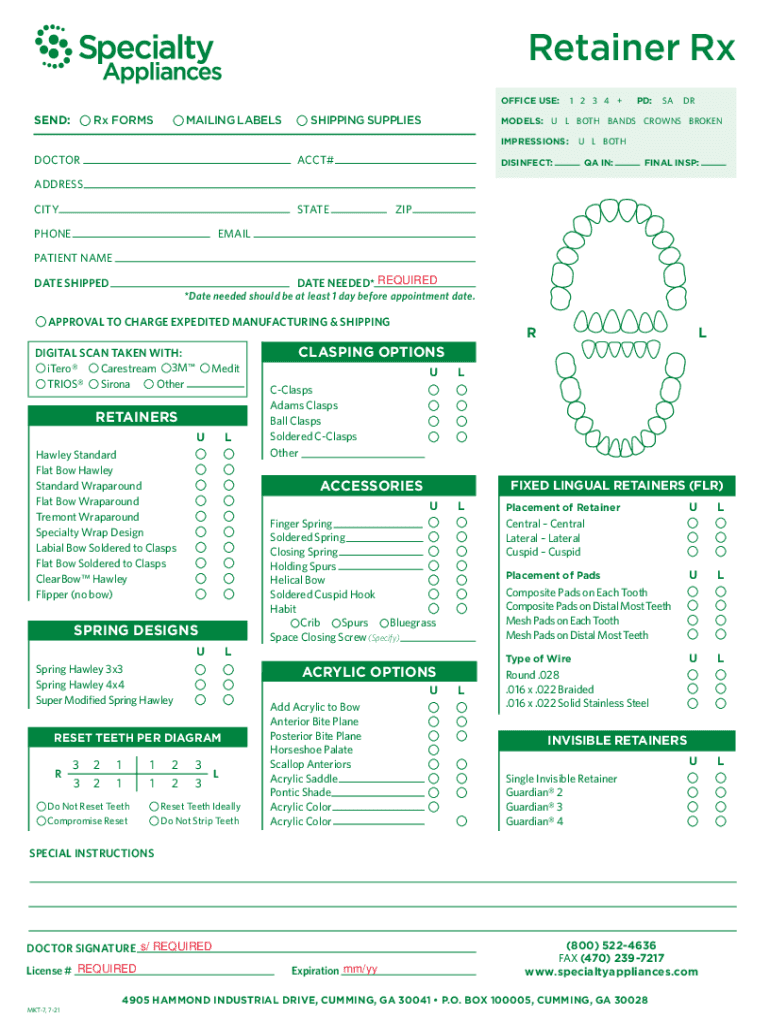 Fillable Online Prescription Label Information, Translations, and ...