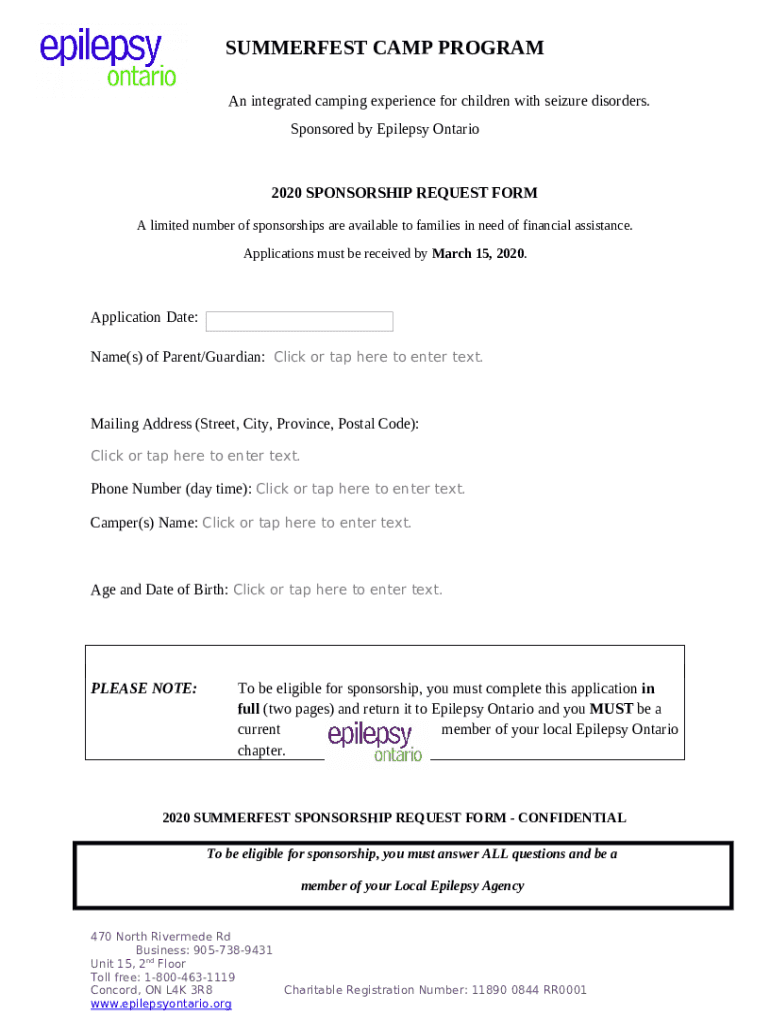 EAWCP : Camp Programs Doc Template | pdfFiller