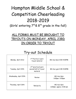 Fillable Online George M. Hampton Middle - Virginia School Quality ...