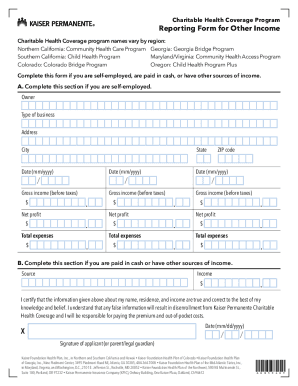 Fillable Online Reporting Form for Other Income Fax Email Print - pdfFiller