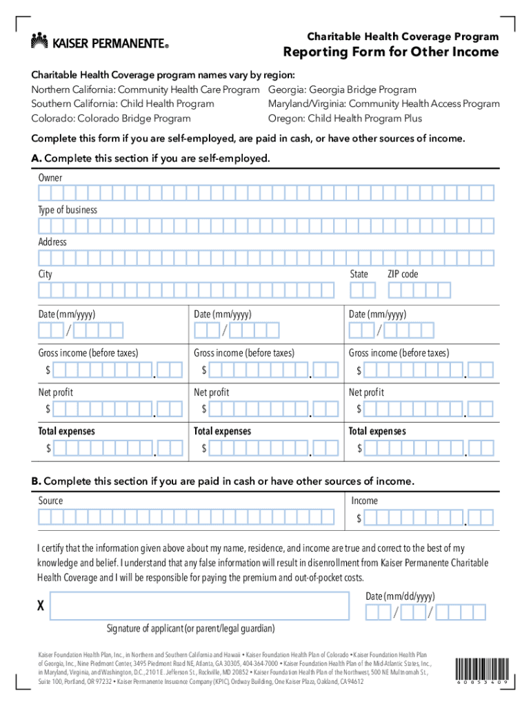 Fillable Online Reporting Form for Other Income Fax Email Print - pdfFiller