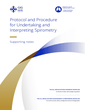 Fillable Online All Wales Adult Asthma Diagnosis and Management ...