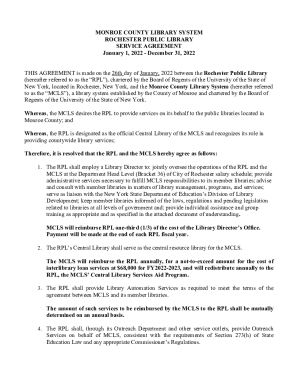 Fillable Online Monroe County Library System Fax Email Print - pdfFiller