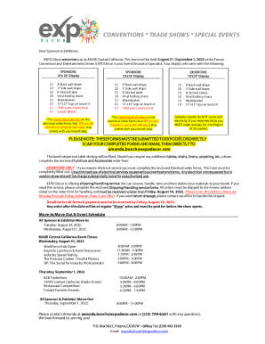 Fillable Online How to get event sponsorship: A Full Guide to Find ...