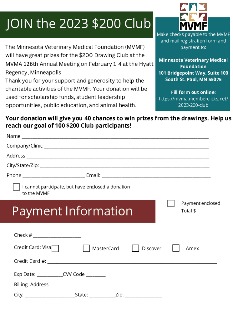 Fillable Online mvma memberclicks Our Staff - North County Veterinary ...