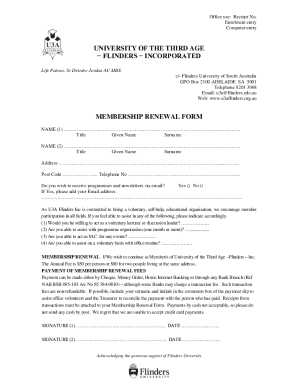 Fillable Online INCORPORATED MEMBERSHIP RENEWAL FORM Fax Email Print ...