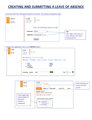 Fillable Online Access the LOA Form through the District Fax Email ...