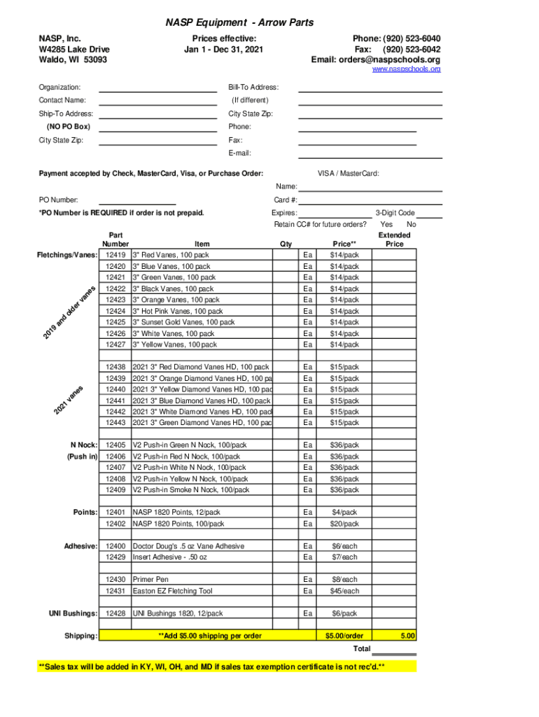 Fillable Online NASP-Order-Form-Private-School-or-Non-Profit. ... Fax ...