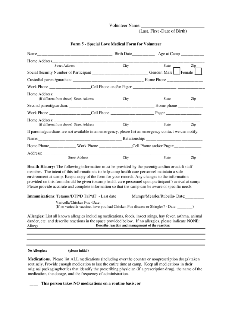 Fillable Online GROUP VOLUNTEER APPLICATION FORM Name or type ... Fax ...