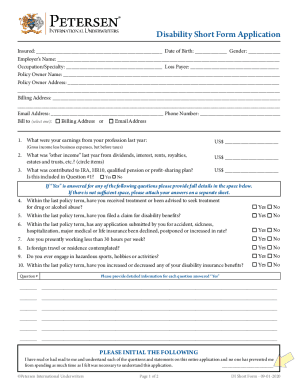 Fillable Online Trustmark-Short-Term Disability-Claim Form.pdf Fax ...