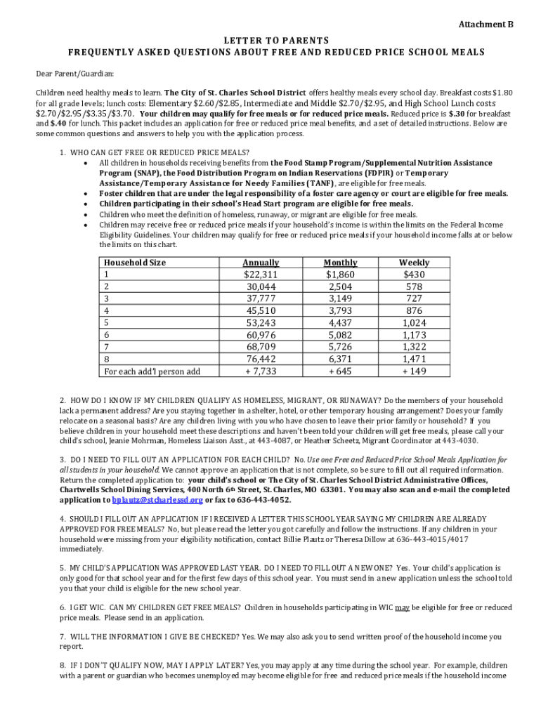 Fillable Online LETTER TO PARENTS Fax Email Print - pdfFiller