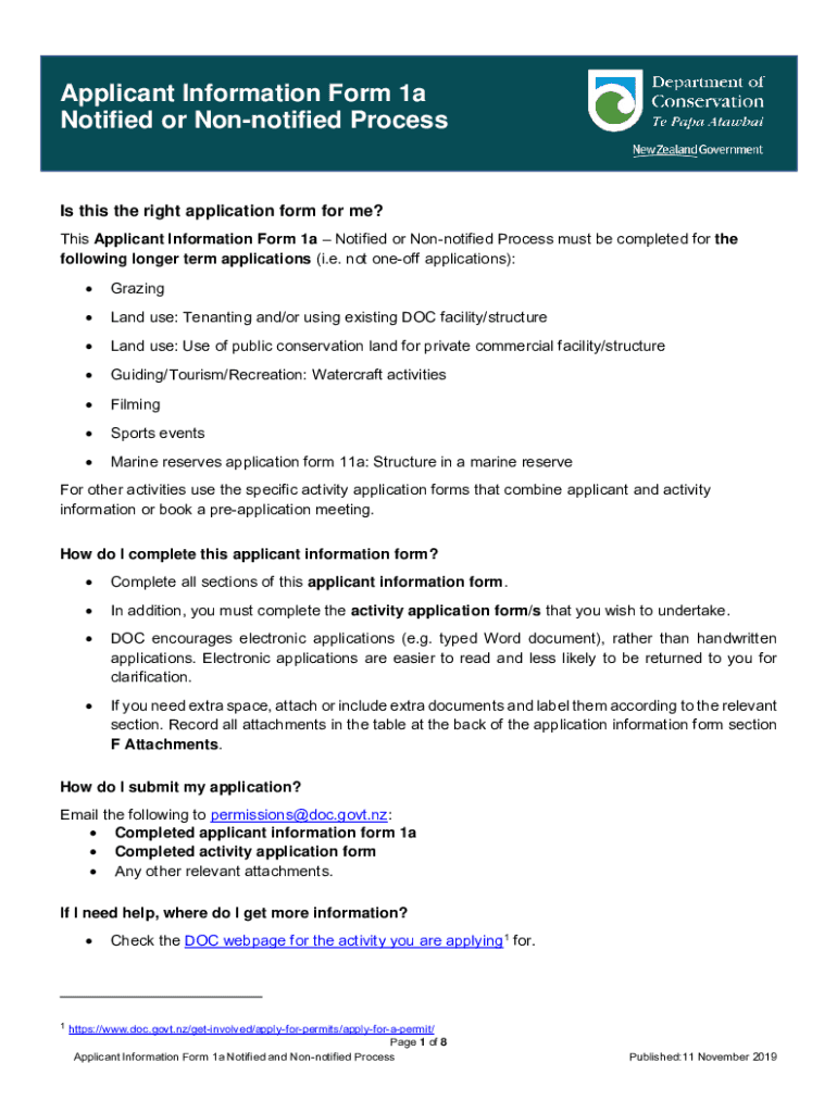Fillable Online te-pae-o-waimihia-application-form1a-with-supporting ...
