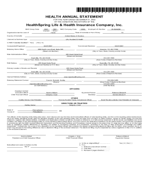 Fillable Online insurance arkansas Order and Exam Report Healthy ...