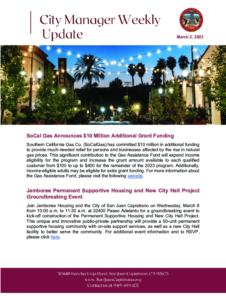 Fillable Online SoCalGas pledges $10 million to help those impacted by ...