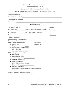 Fillable Online EMS Documents & Forms Fax Email Print - pdfFiller