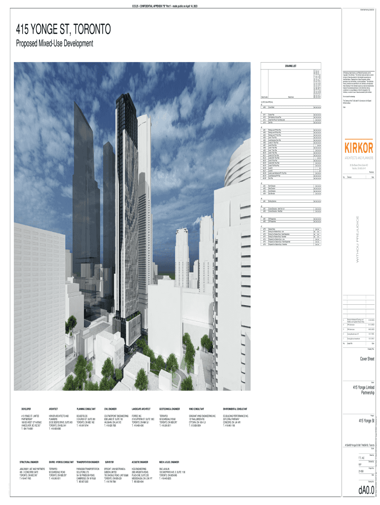 Fillable Online 409-415 Yonge Street and 9 and 17 McGill Street ...