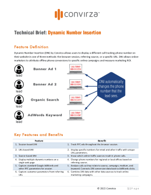 Fillable Online What Is Dynamic Number Insertion (DNI) and How Does It ...