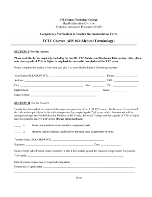 Fillable Online tap-operational-procedures-and-timeline. ... Fax Email ...