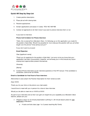 Fillable Online Writing a Job Posting (With Free Template Downloads ...