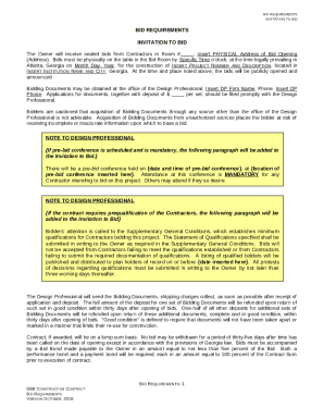 bid security Doc Template | pdfFiller