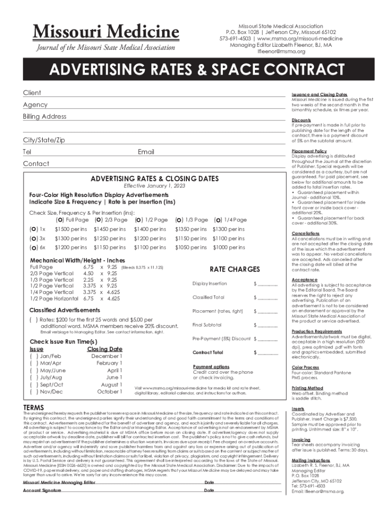 Fillable Online Missouri State Medical Association - Press Statements ...