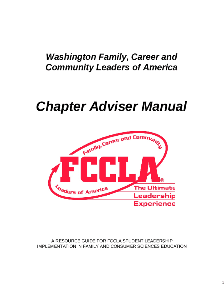 All 50 states have active fccla chapters Doc Template | pdfFiller